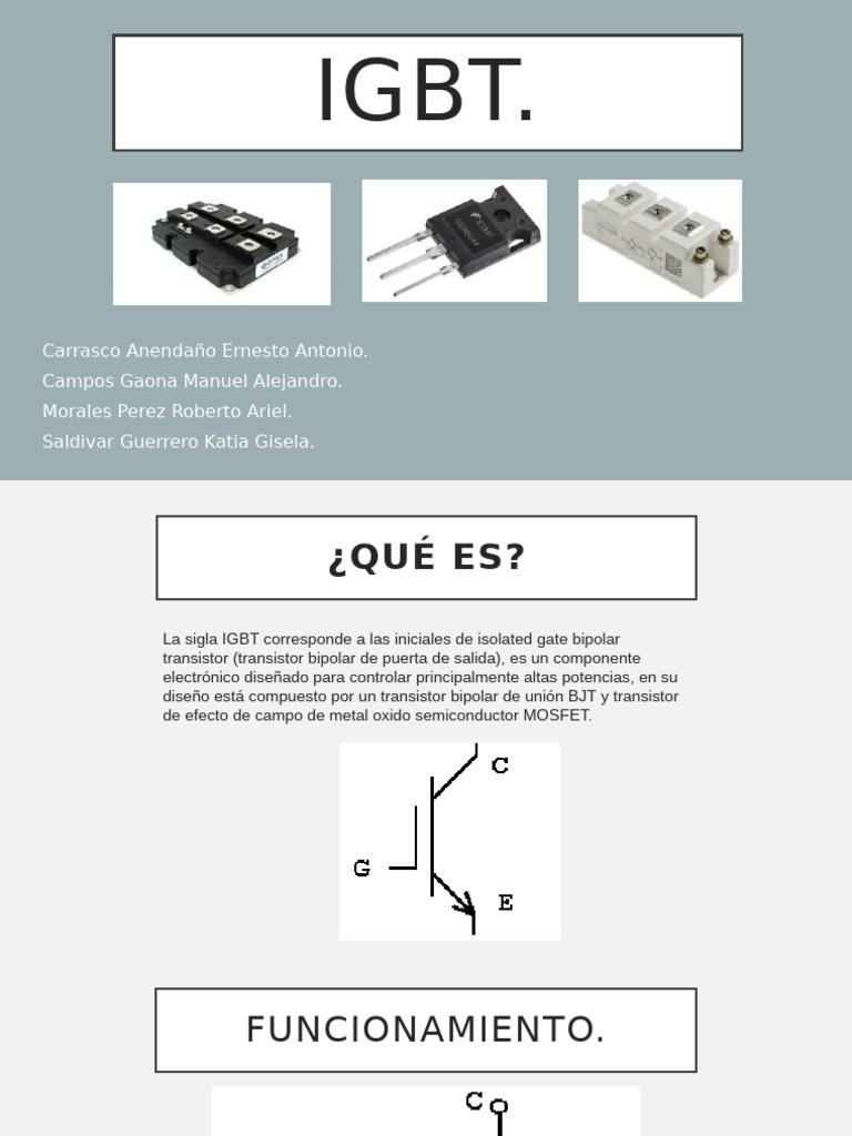 IGBT | PDF