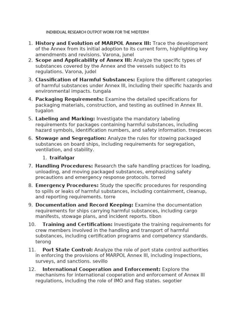 MaR Env. Mid Term Research BSMT 2 3 | PDF | Pollution