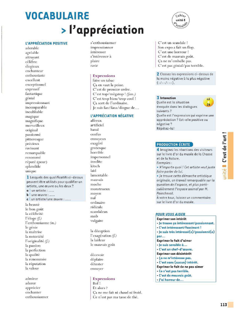 lexique-appreciation-edito-b2 | PDF