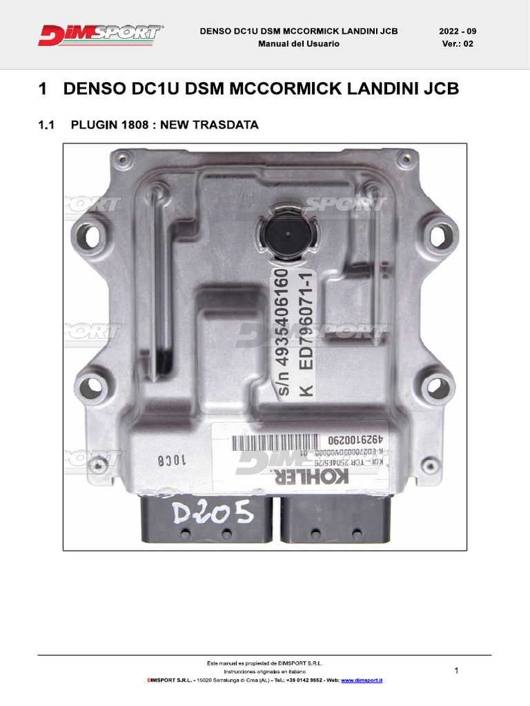 JCB Denso | PDF