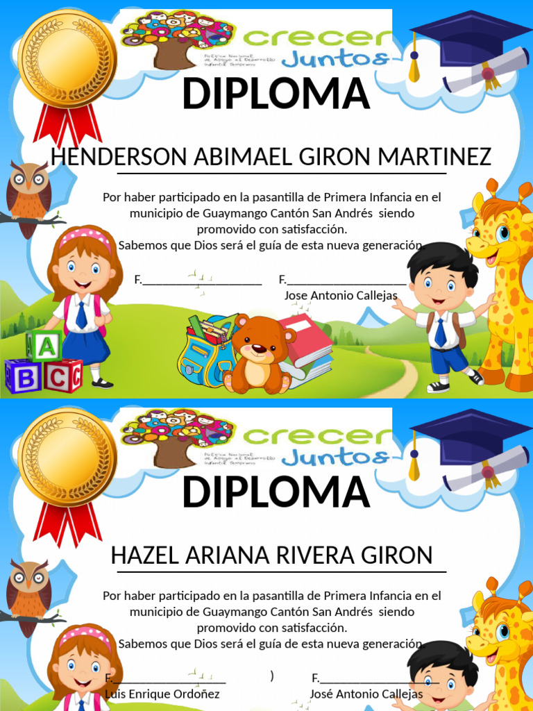 Diploma Editable | PDF