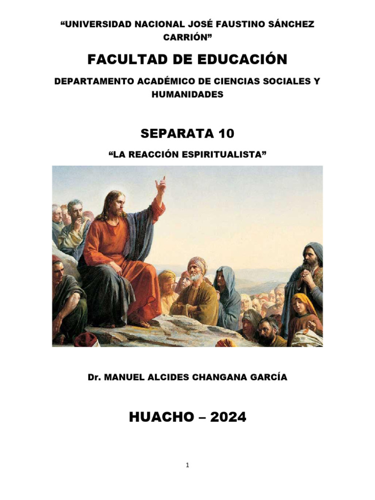 Separata 10 - Pensamiento | PDF