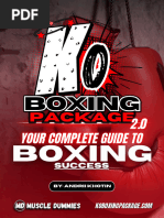 12 Week Boxing Training Program PDF | PDF | Strength Training ...