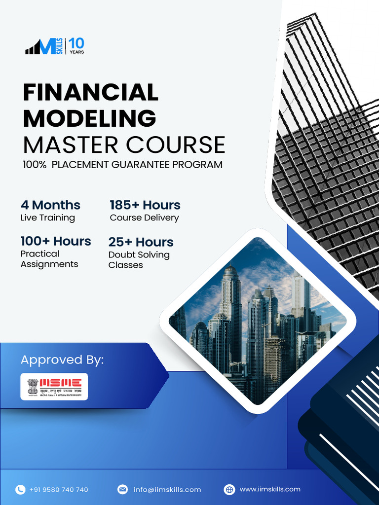 Financial Modeling Master Course with Job Guarantee | PDF | Valuation ...