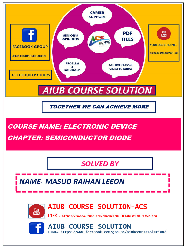 Chapter 1 - Electronic Device | PDF
