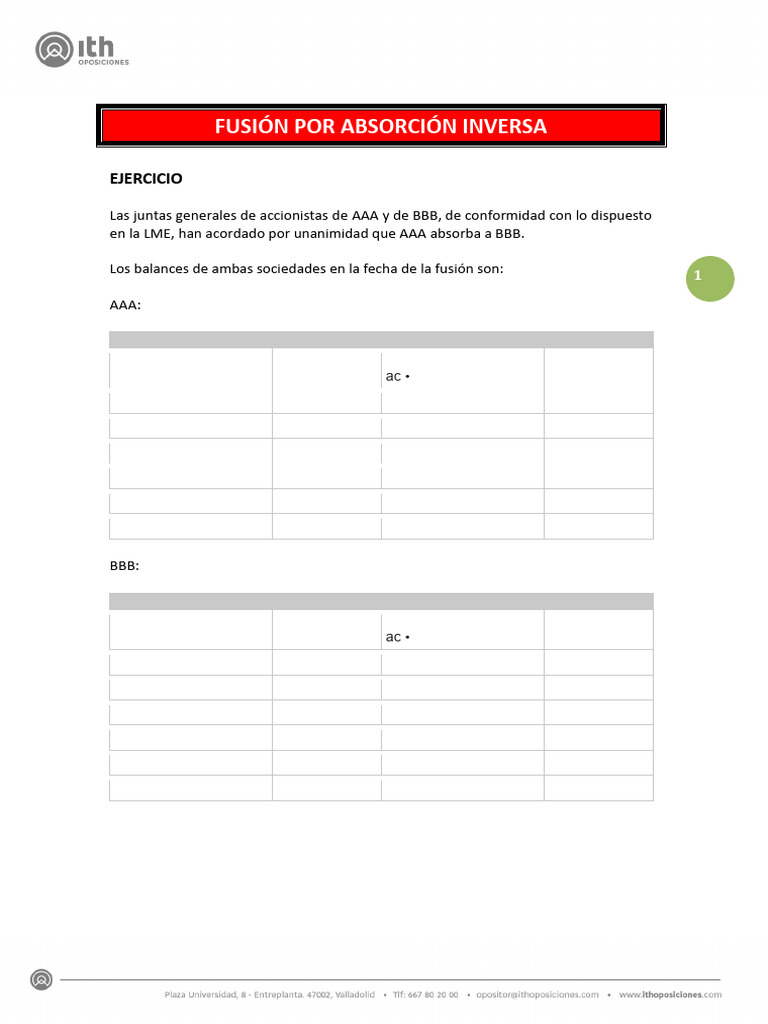Fusión Inversa | PDF | Business | Capital (economía)