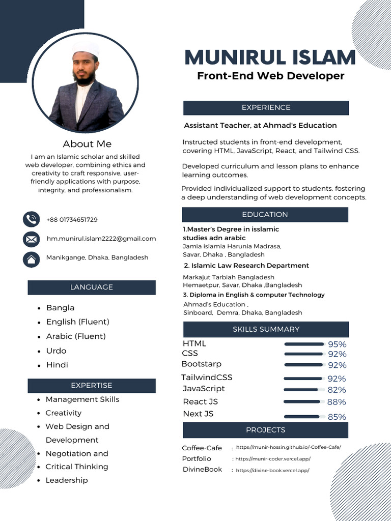 munirs-CV | PDF