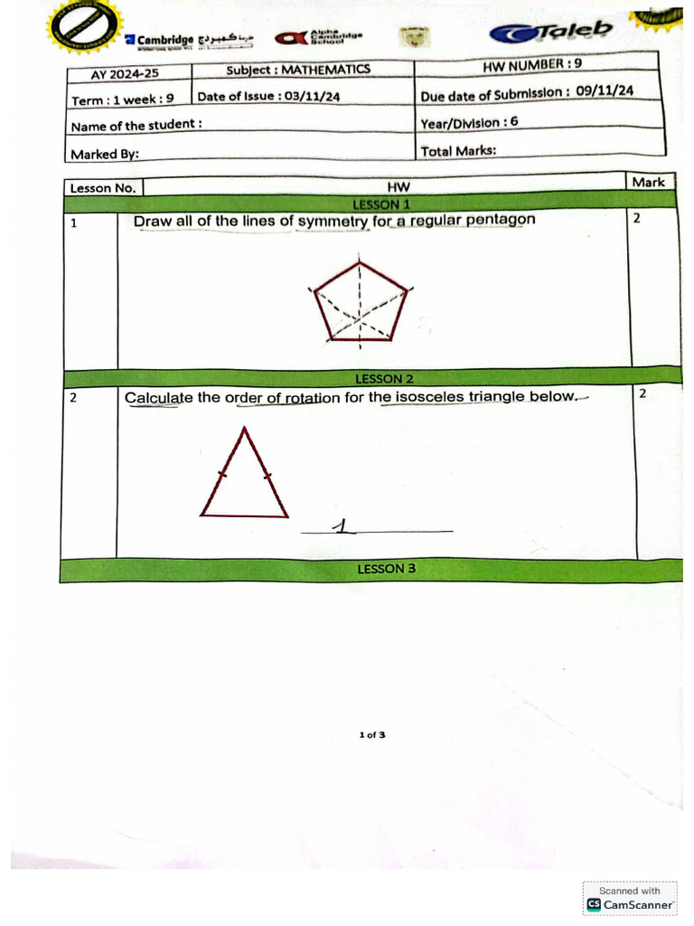 Math hw9 | PDF