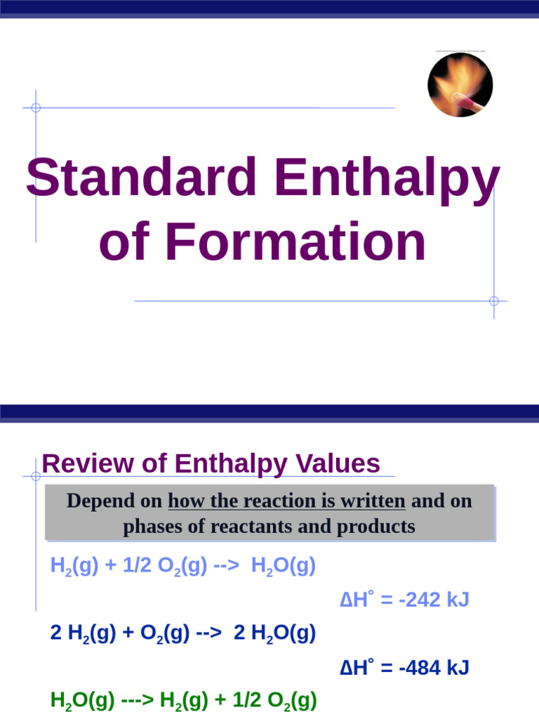 Standard Enthalpies of Formation 2024 | PDF | Physical Chemistry | Branches Of Thermodynamics