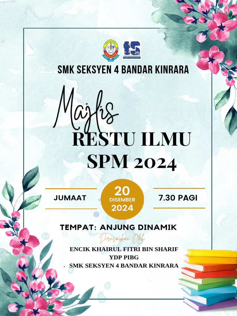 Majlis Restu Ilmu SPM 2024 | PDF