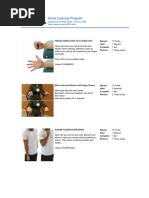 Wrist Isometric Exercise Program | PDF | Anatomical Terms Of Motion | Hand