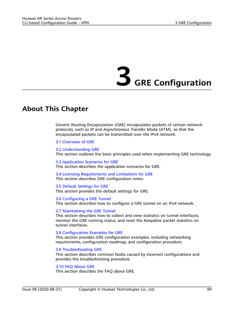 01-03 GRE Configuration | PDF | Virtual Private Network | Networking