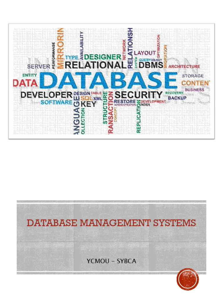 DBMS Units1234 Sid | PDF | Databases | Data Model