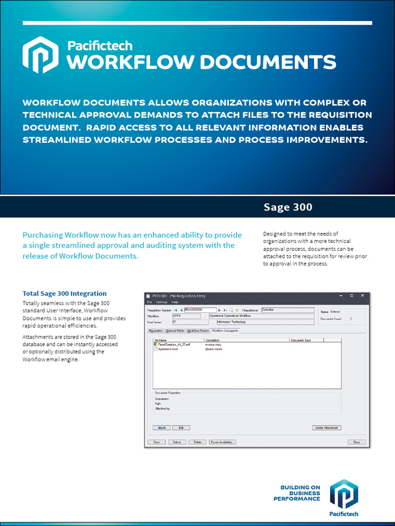 Pacifictech Workflow Documents eDM-A4 | PDF | Databases | Computing