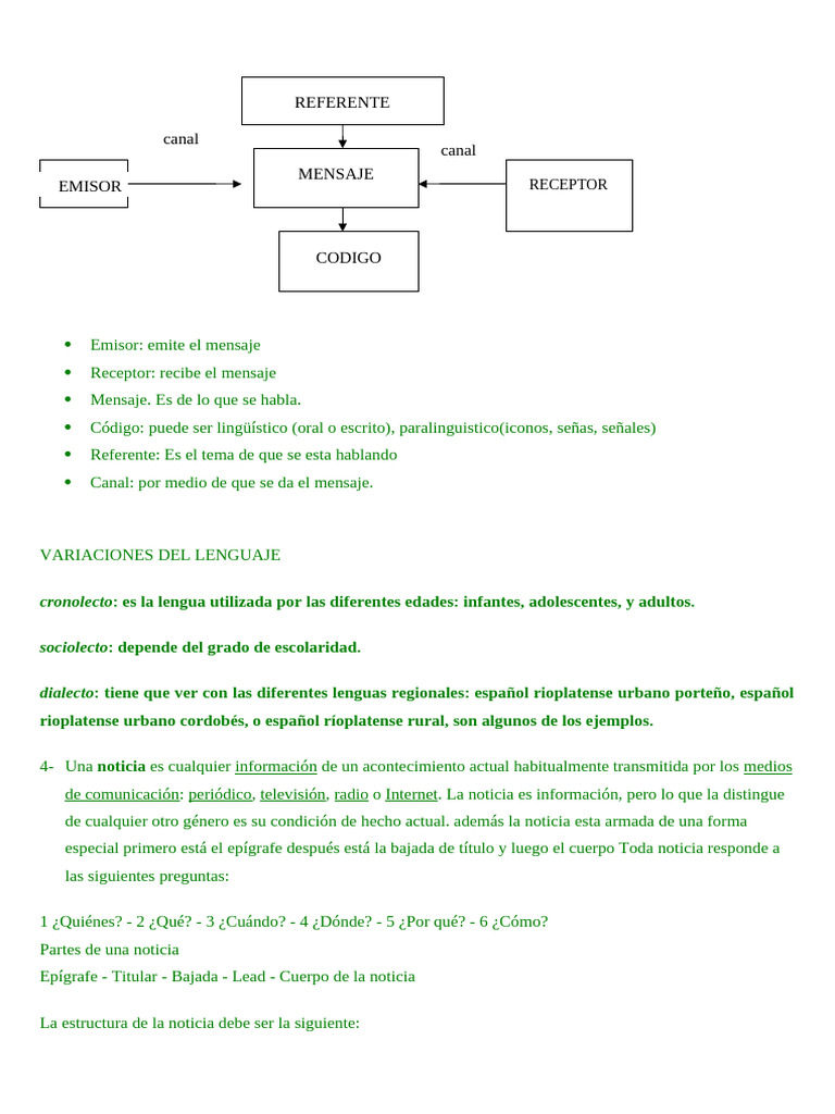 Emisor | PDF | Sustantivo | Numero Gramatical