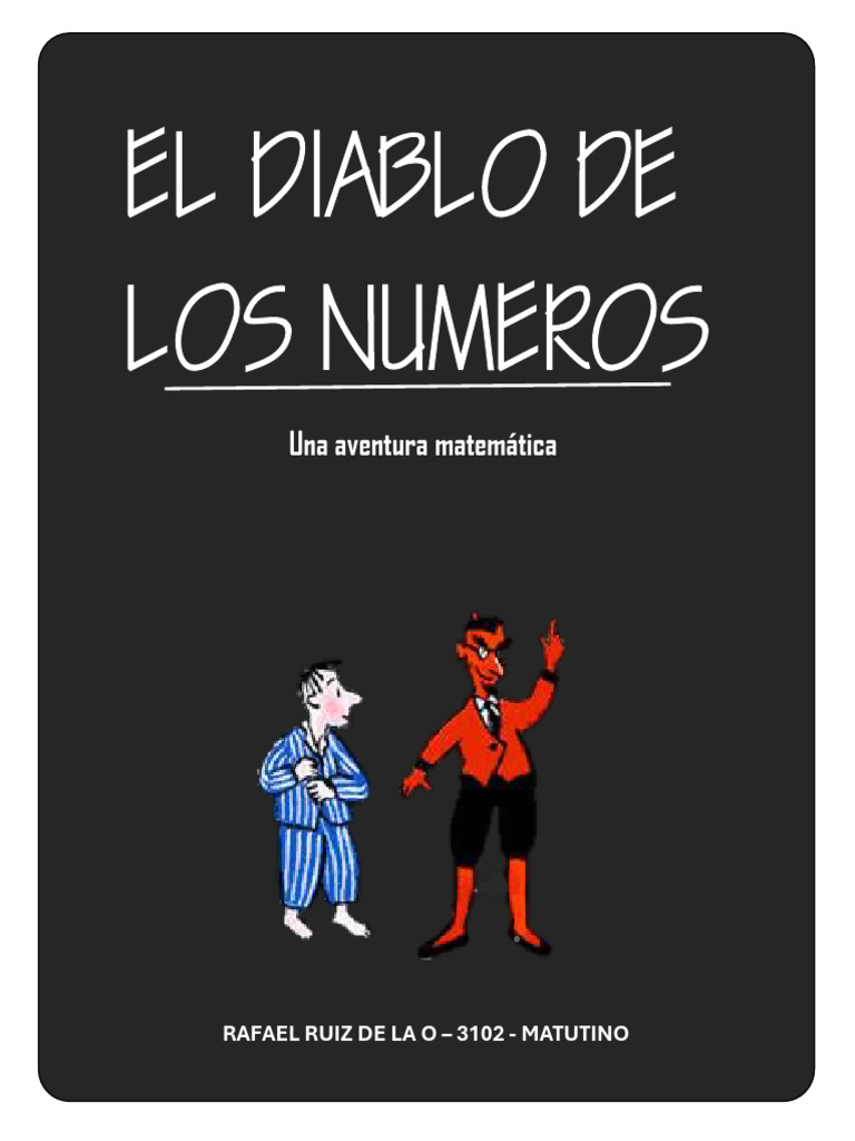 El Diablo de Los Números - RAFAEL RUIZ de LA O - 3102 - Matutiuno | PDF | Matemáticas