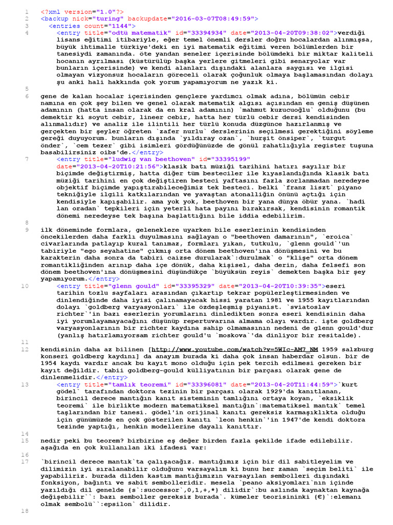 Turing Eksi Sozluk | PDF