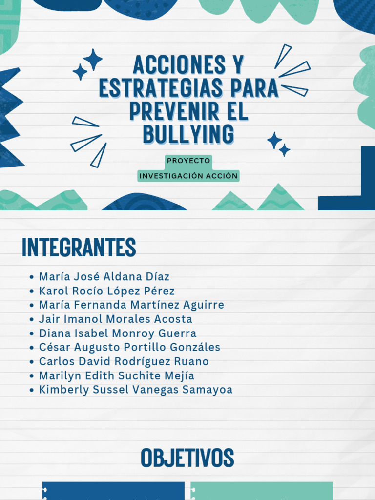 Acciones y Estrategias para Prevenir El Bullying PDF | PDF