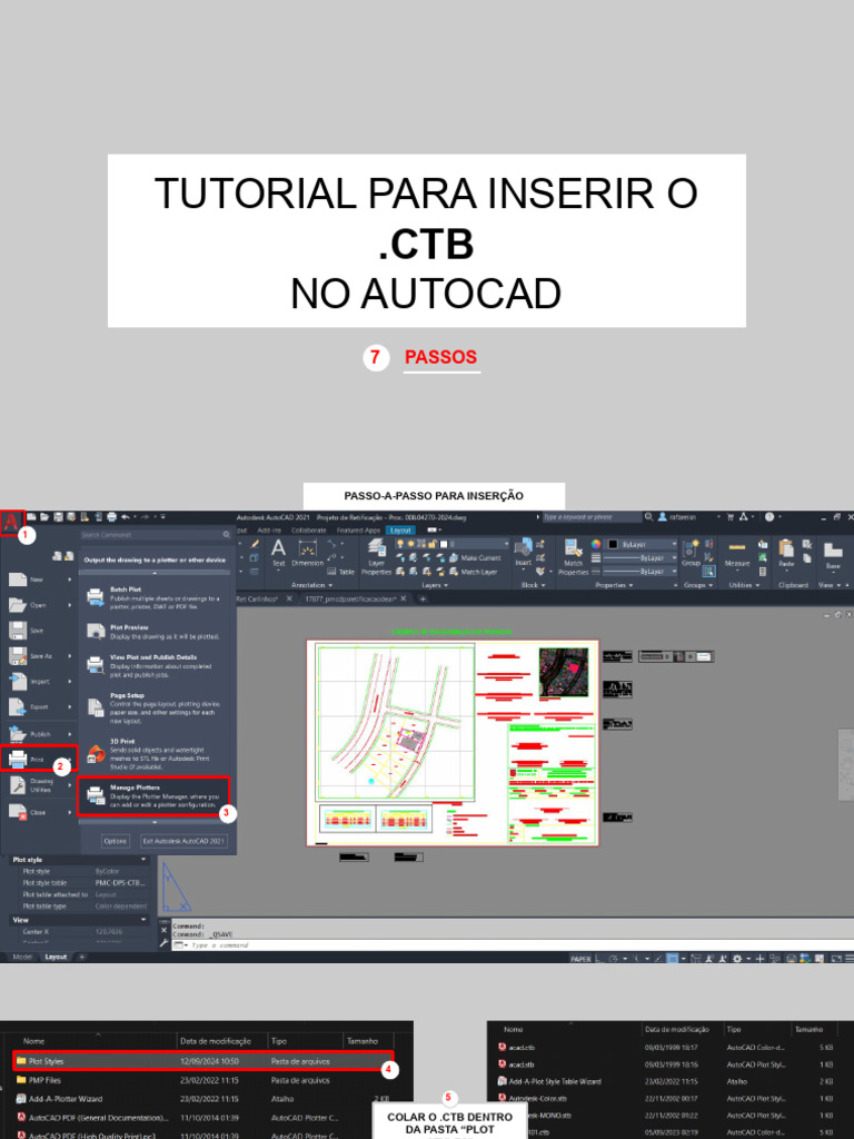 Tutorial para inserção de .CTB no Autocad (1)-1 | PDF