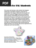 Math Tongue Twisters for Kids | PDF