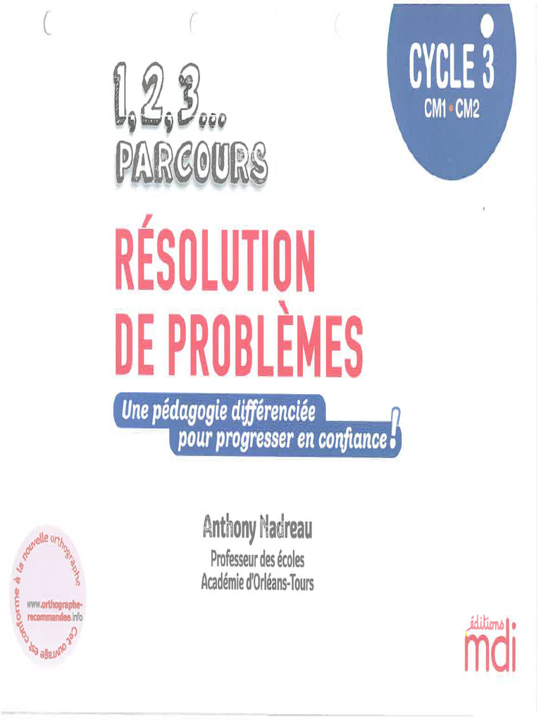 MDI Prblèmes Cycle 3 - Part 1 | PDF