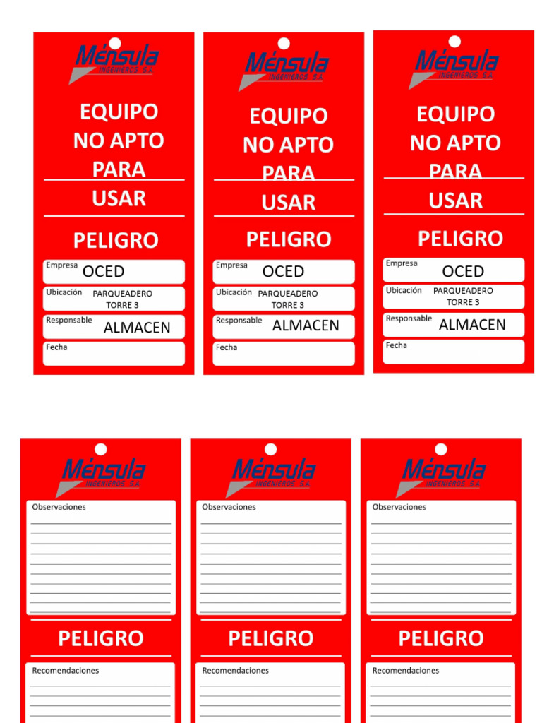 ETIQUETAS DE EQUIPOS.pdf (1) (1) | PDF