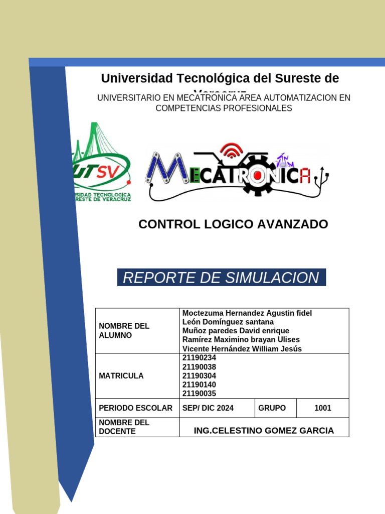 Reporte de Simulacion Plc | PDF | Puerta lógica | Informática