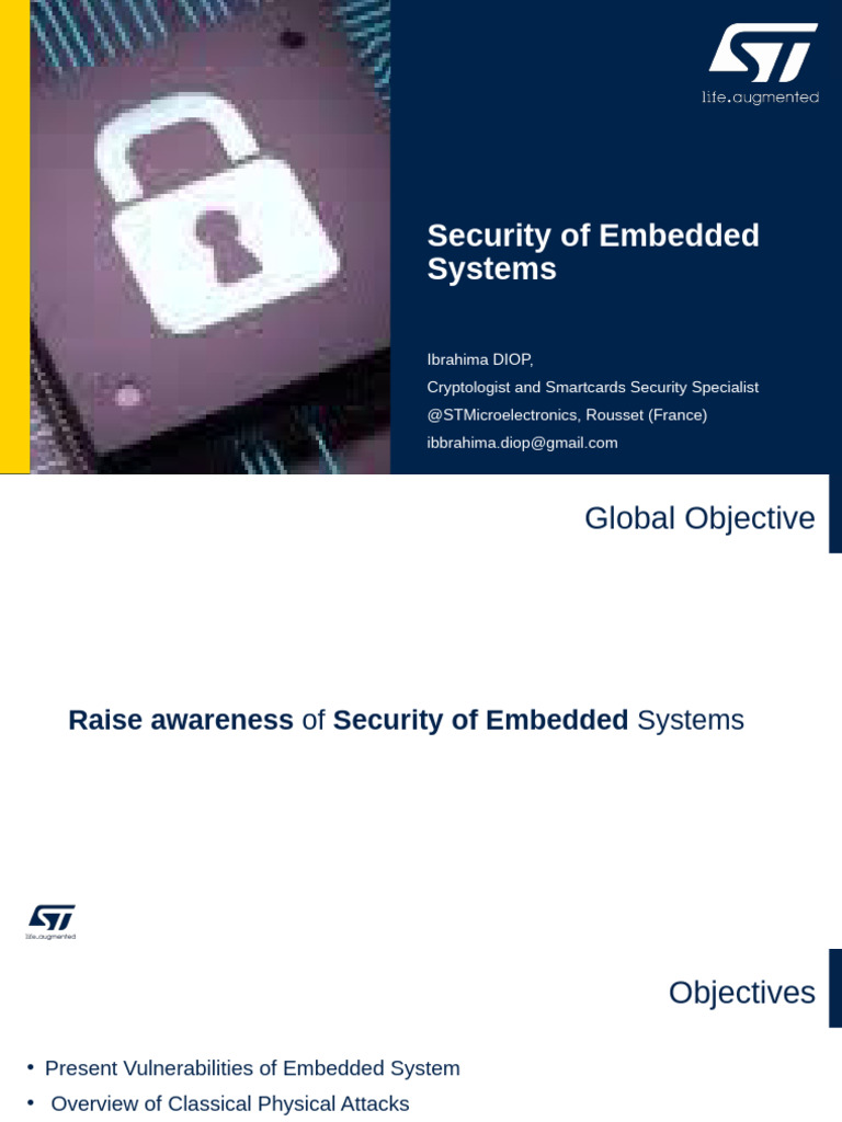 Embedded Systems Security Guide | PDF | Cryptography | Cmos