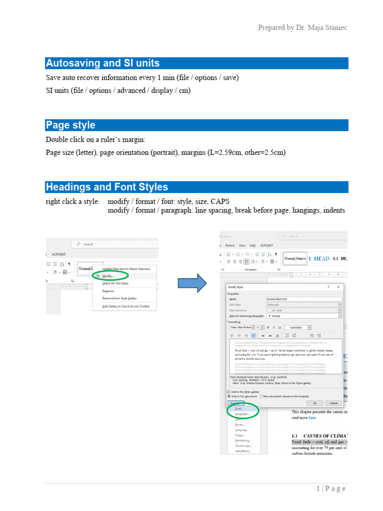 WORD Guide | PDF | Arial | Text