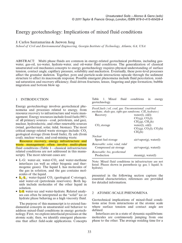 Santamarina (Unsat 2010) | PDF | Intermolecular Force | Nucleation