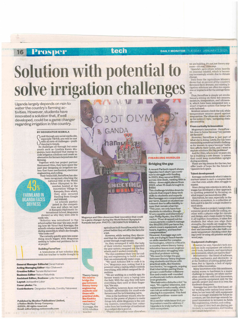 Daily Monitor Prosper | PDF