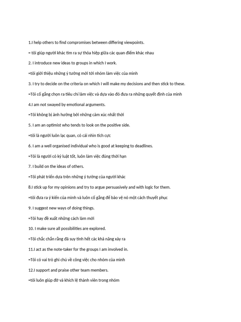 27 Teamwork Skills | PDF