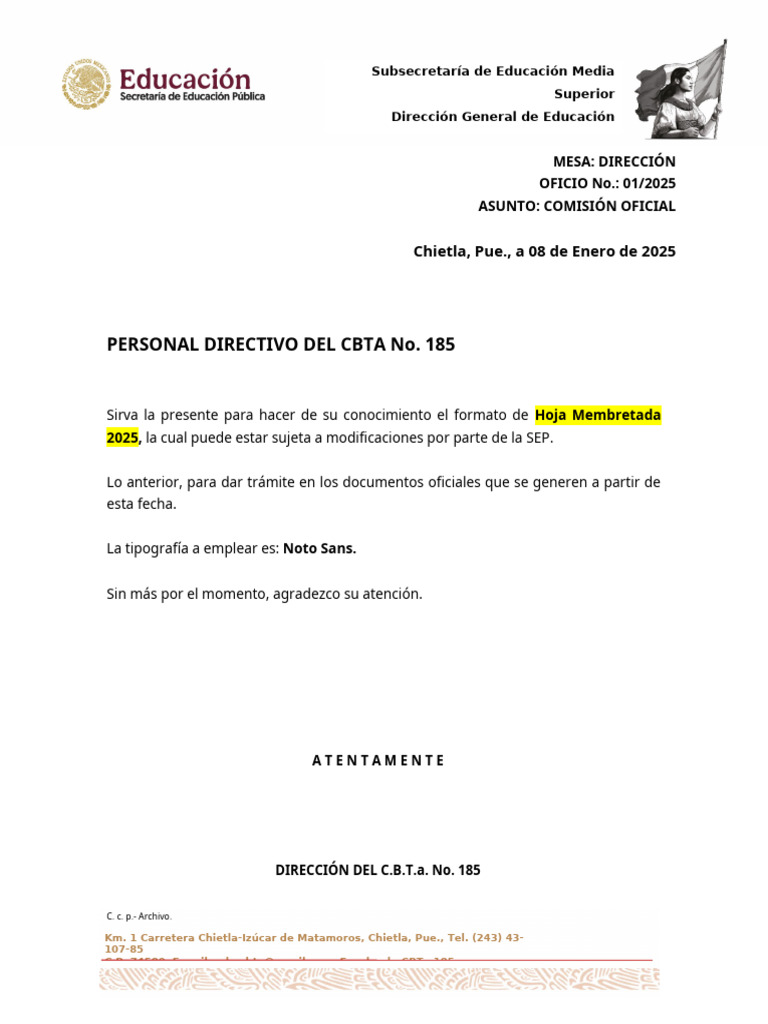 DGETAyCM OFICIAL - 25 | PDF