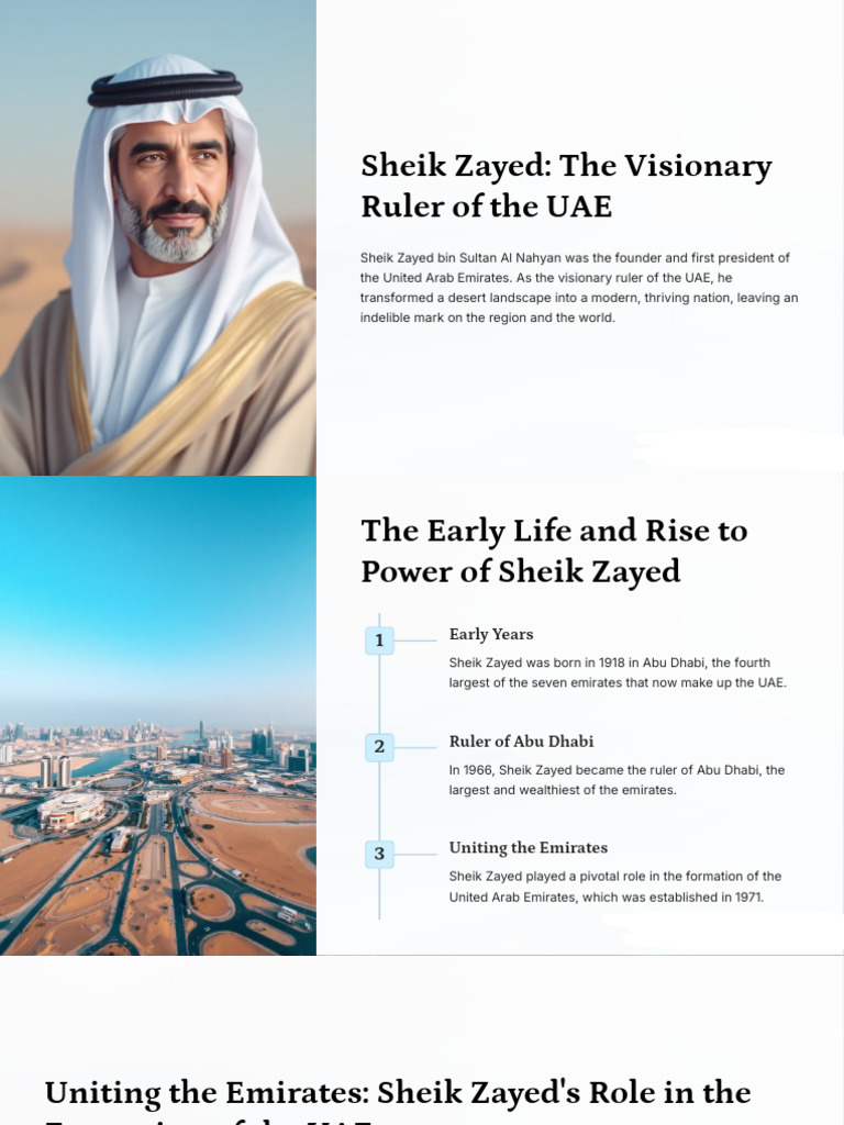 zayed | PDF | United Arab Emirates