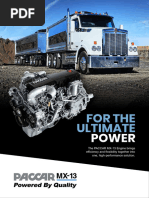 PACCAR MX-13 Torque Specifications Guide | PDF | Diesel Engine | Piston