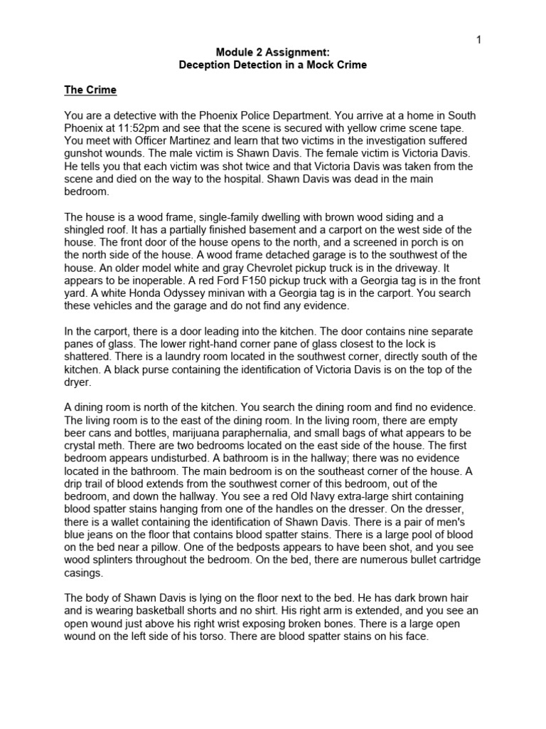 psy 467 M2 weekly assignment | PDF | Witness | Anxiety