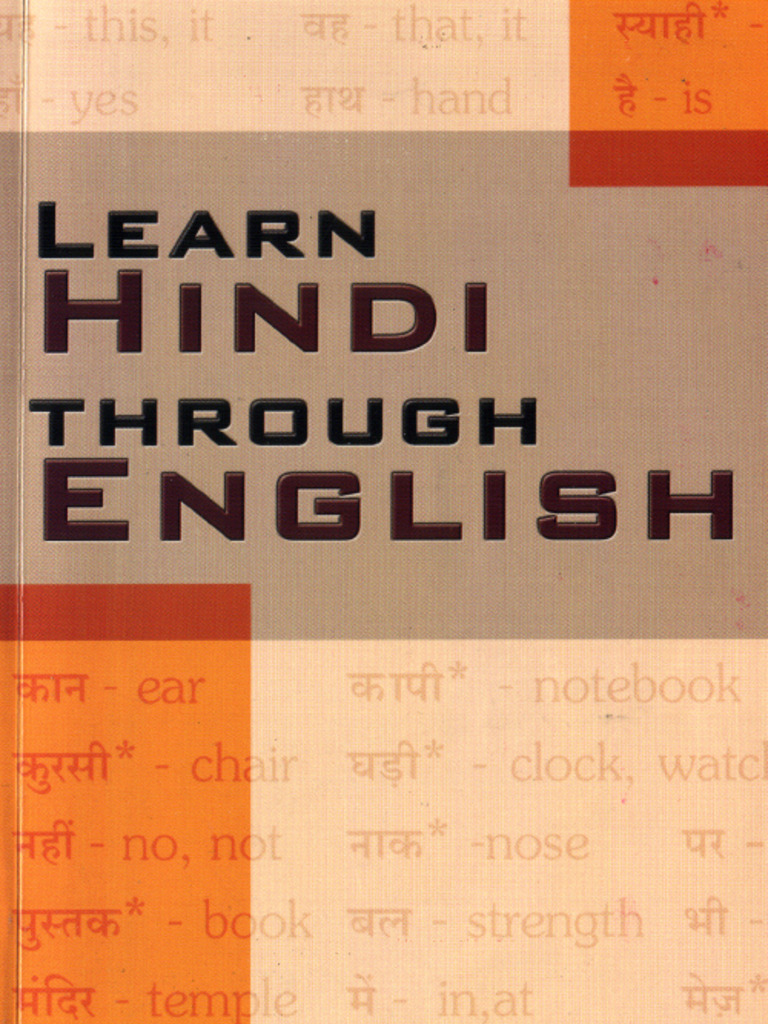 Learn Hindi Through English (PDFDrive) | PDF