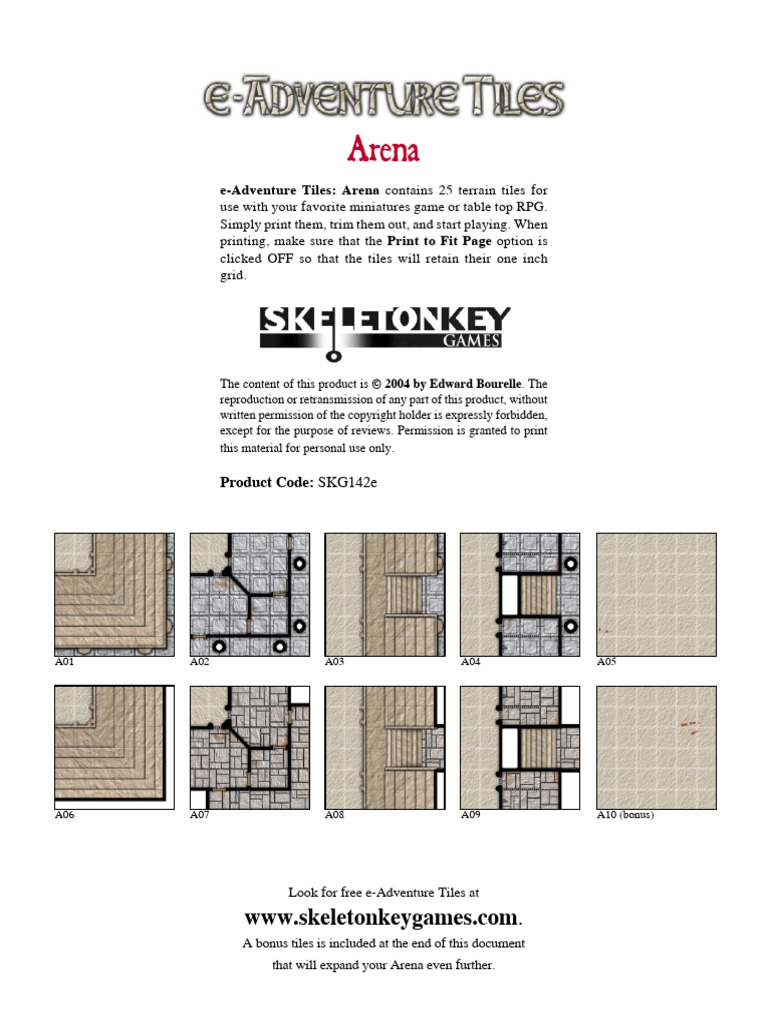 Arena Intro | PDF