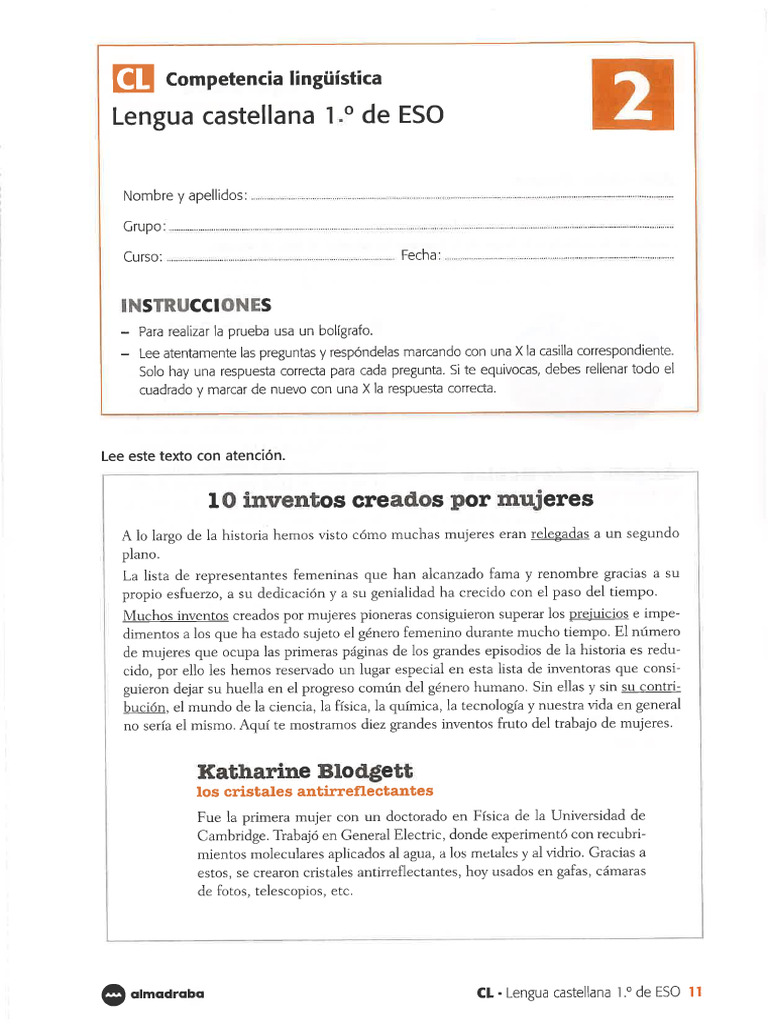 1ro ESO-02 | PDF