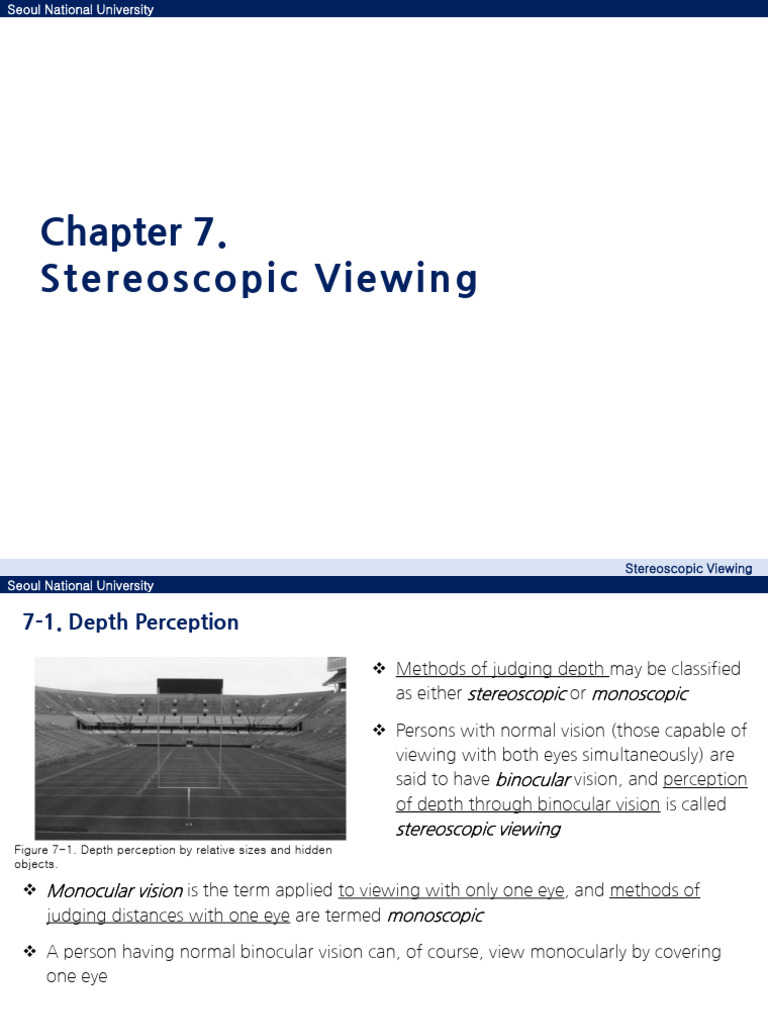 Stereoscopic Viewing Explained | PDF | Stereoscopy | Electromagnetic ...