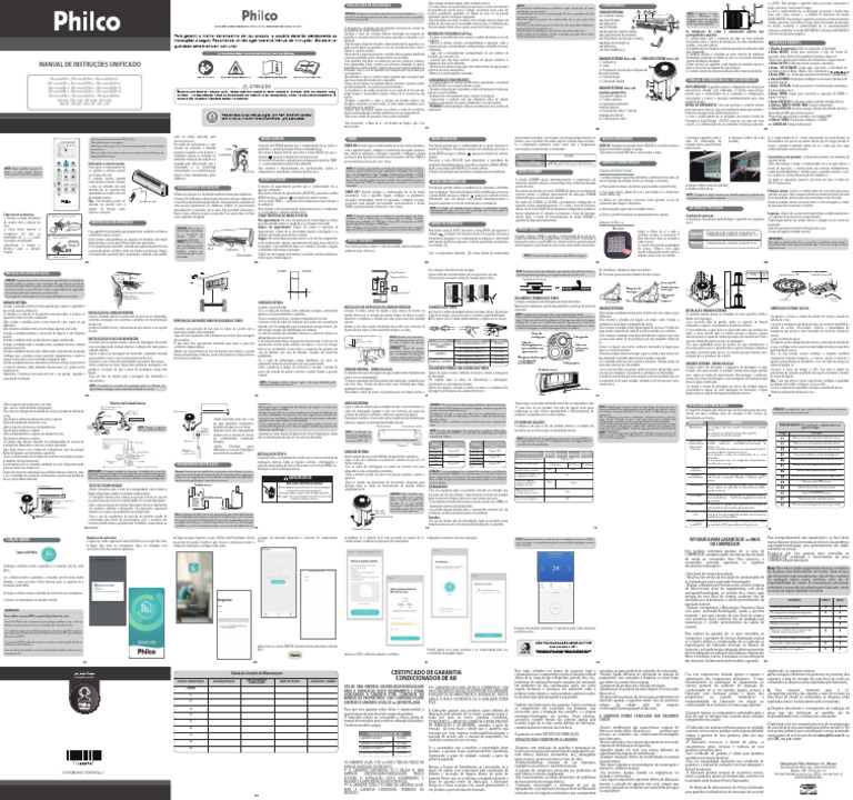 MANUAL-AR COND PAC12000IFM15_096662380 | PDF | Ar condicionado | Válvula