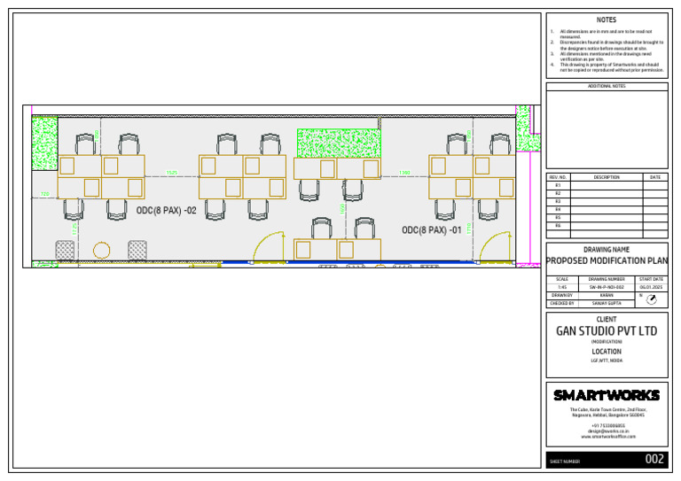 Office Layout Modification Plan | PDF