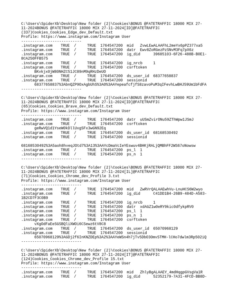 x60+Insta+Cookies | PDF