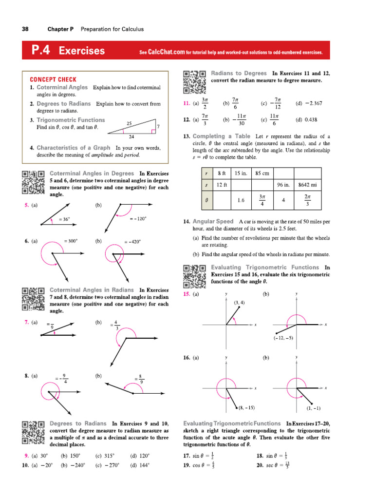Practice Review+of+trigonometric+functions | PDF