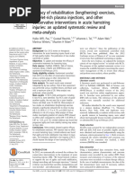 Askling Protocol | PDF | Physical Therapy | Knee