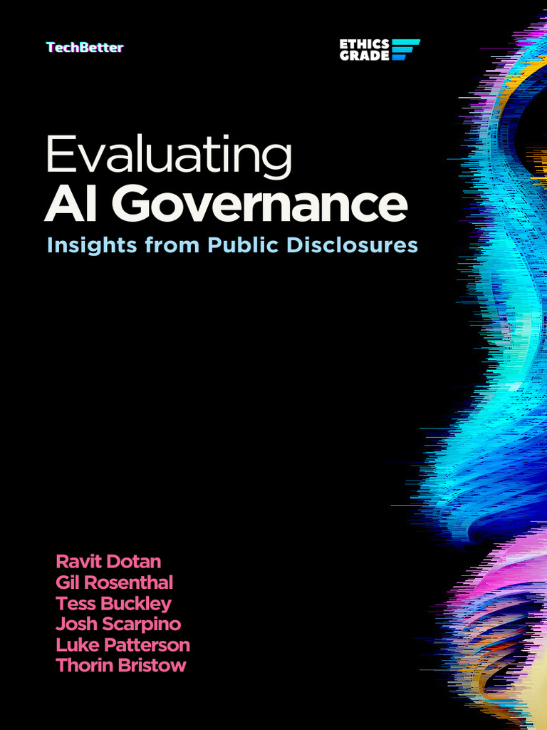 Evaluating AI Governance 1701011076 | PDF | Artificial Intelligence | Intelligence (AI) & Semantics