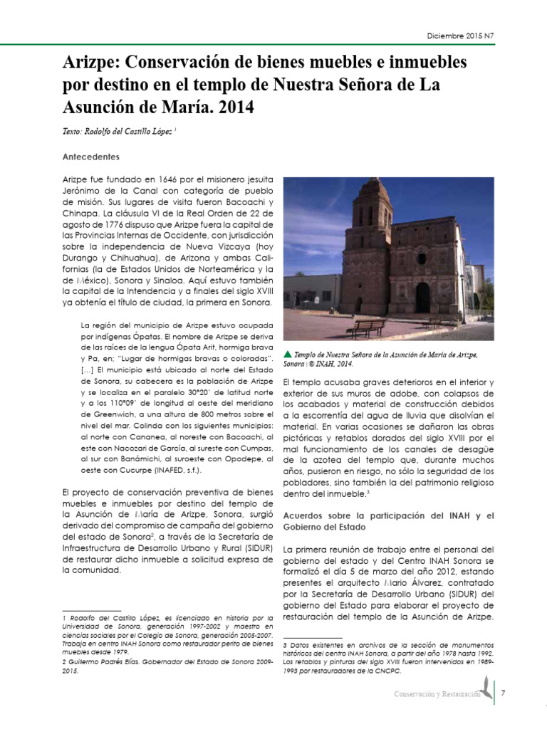 Arizpe Asunción | PDF
