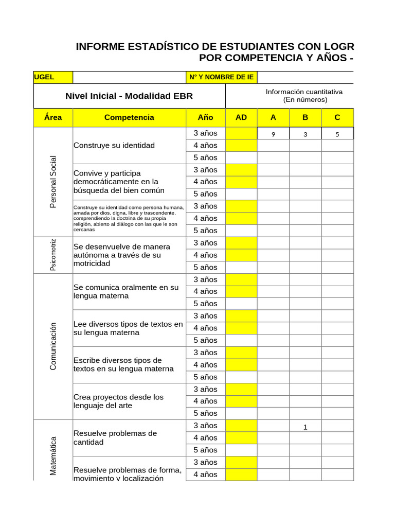 Matriz 1 - FORMATO de Cuarto | PDF | Science | Matemáticas