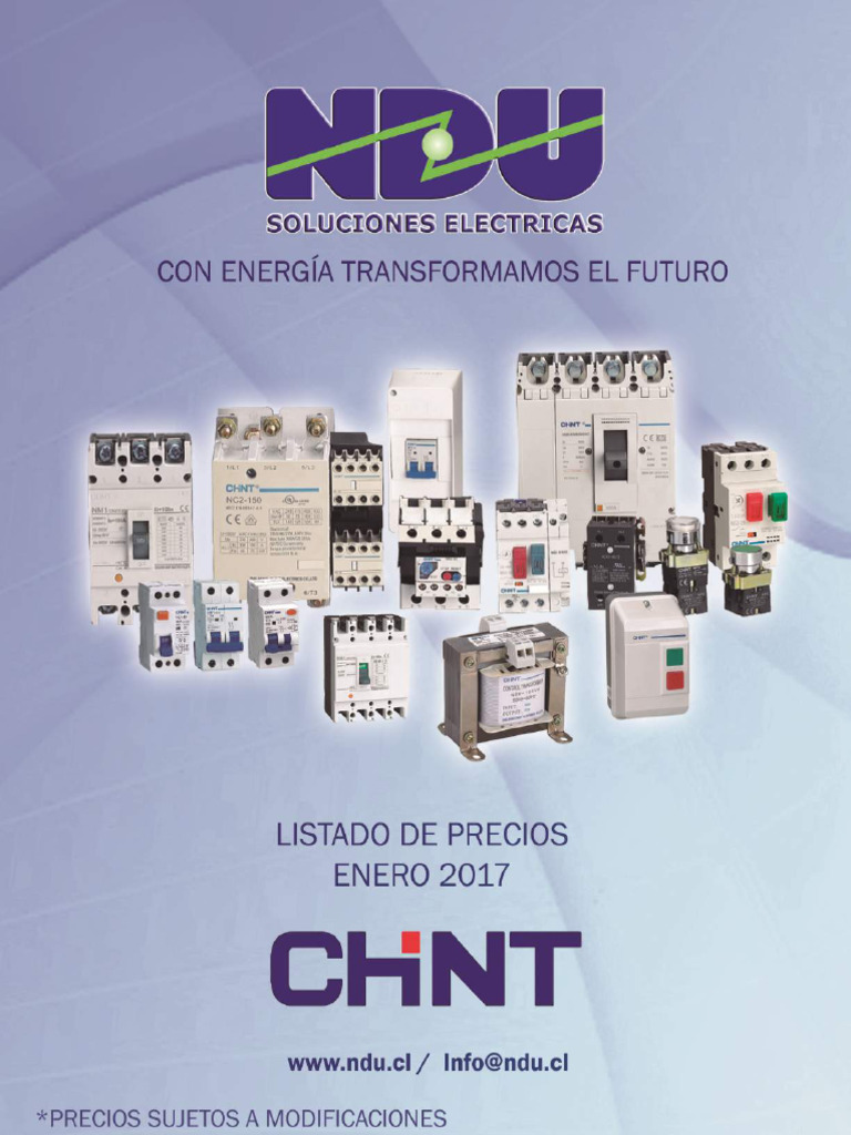 Chint 2017 | PDF | Relé | Componentes