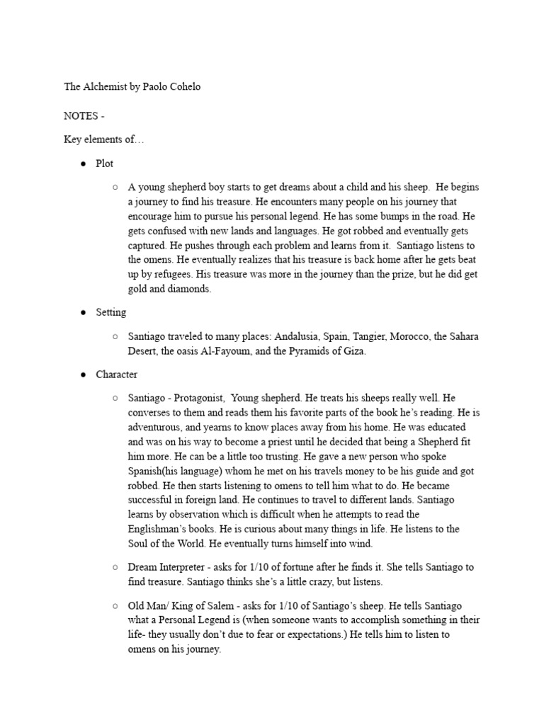 The Alchemist | PDF